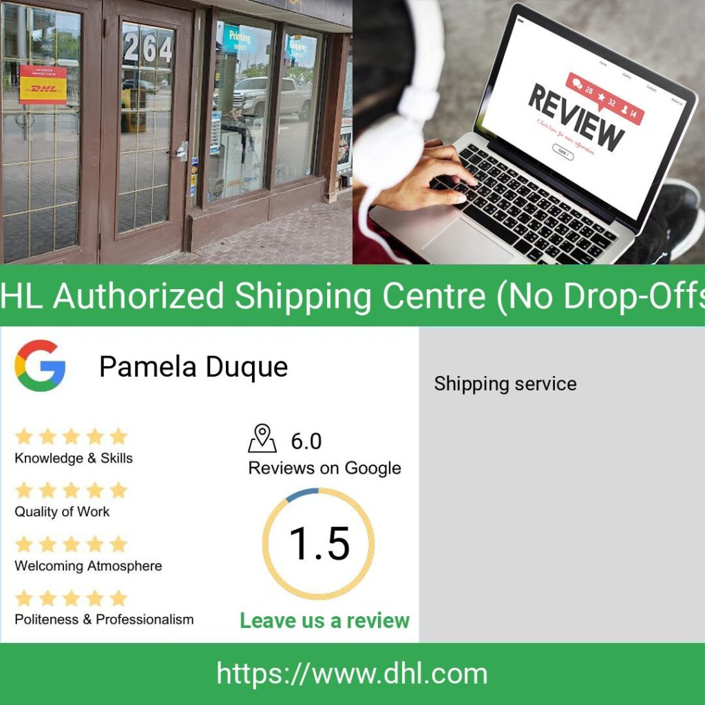 All about DHL Authorized Shipping Centre – Top Local Businesses in Canada